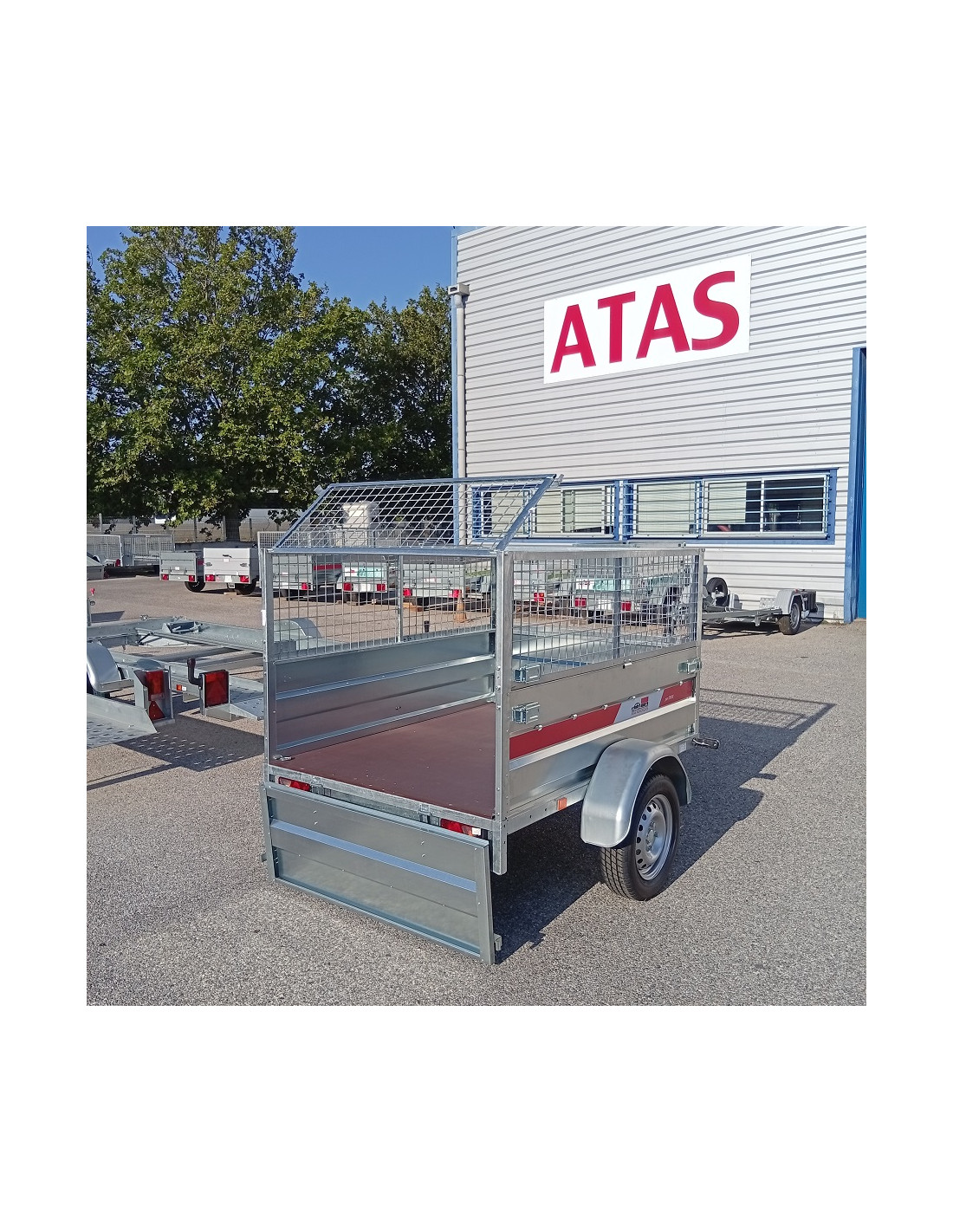 Rehausses Grillagées H50cm Erdé Expert LC 171 | Atas Remorques